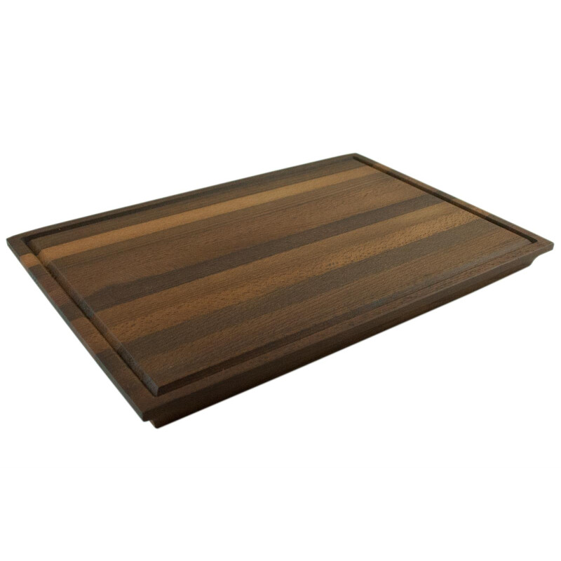 Steak board oiled 35 x 24 x 2,5 cm, Thermo beech